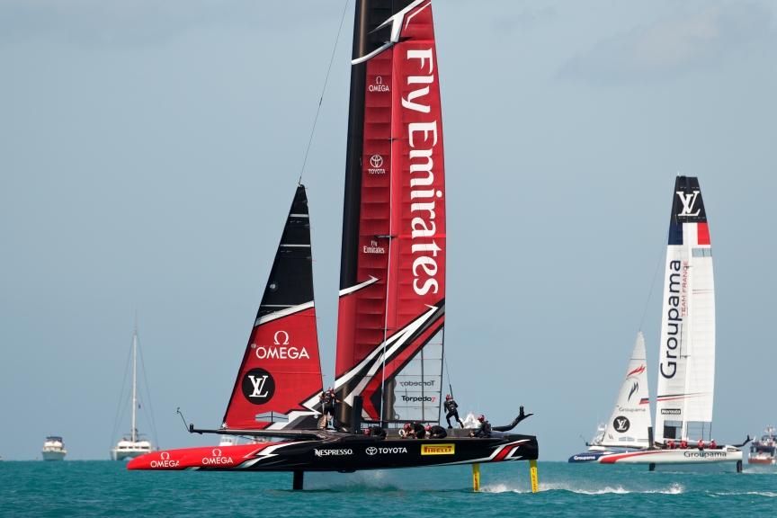 RACING GETS UNDERWAY FOR EMIRATES TEAM NEW ZEALAND IN BERMUDA ...